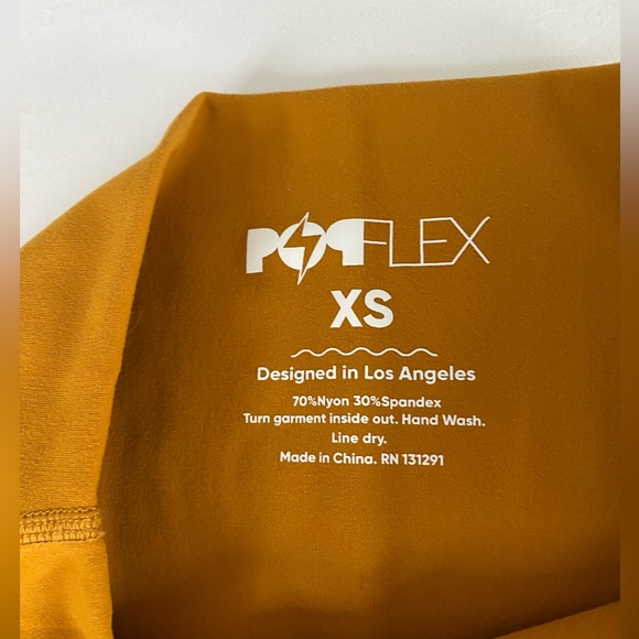 POPFLEX | Pants & Jumpsuits | Popflex Lumen Leggings Gold Constellation ...